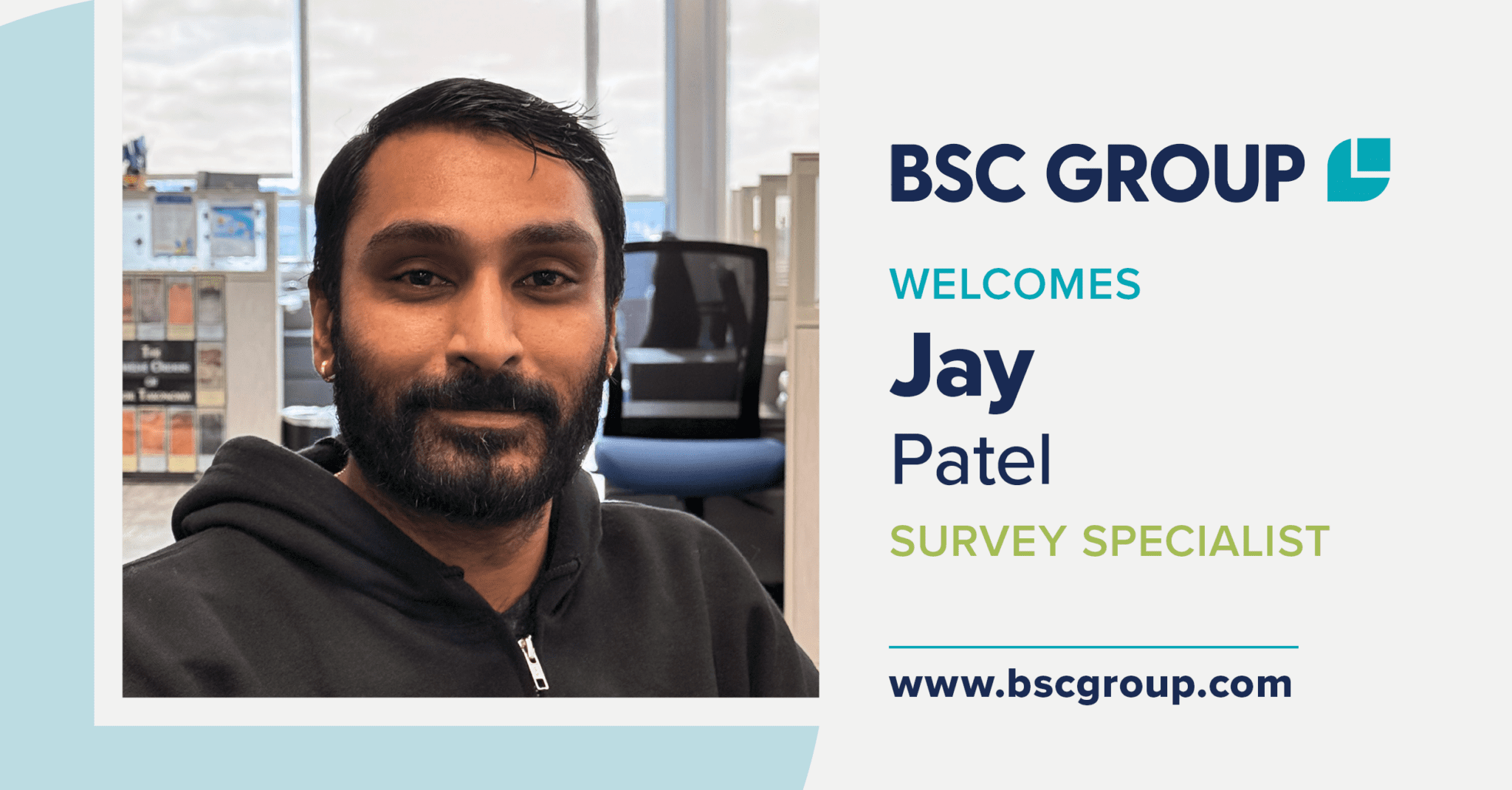 BSC Welcomes Survey Specialist – Jay Patel - BSC Group